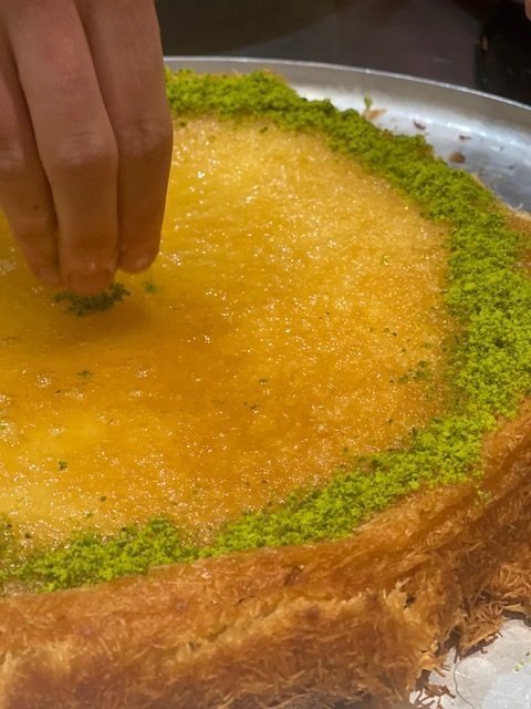 Knafeh ou cheesecake libanais | Joëlle Cuisine